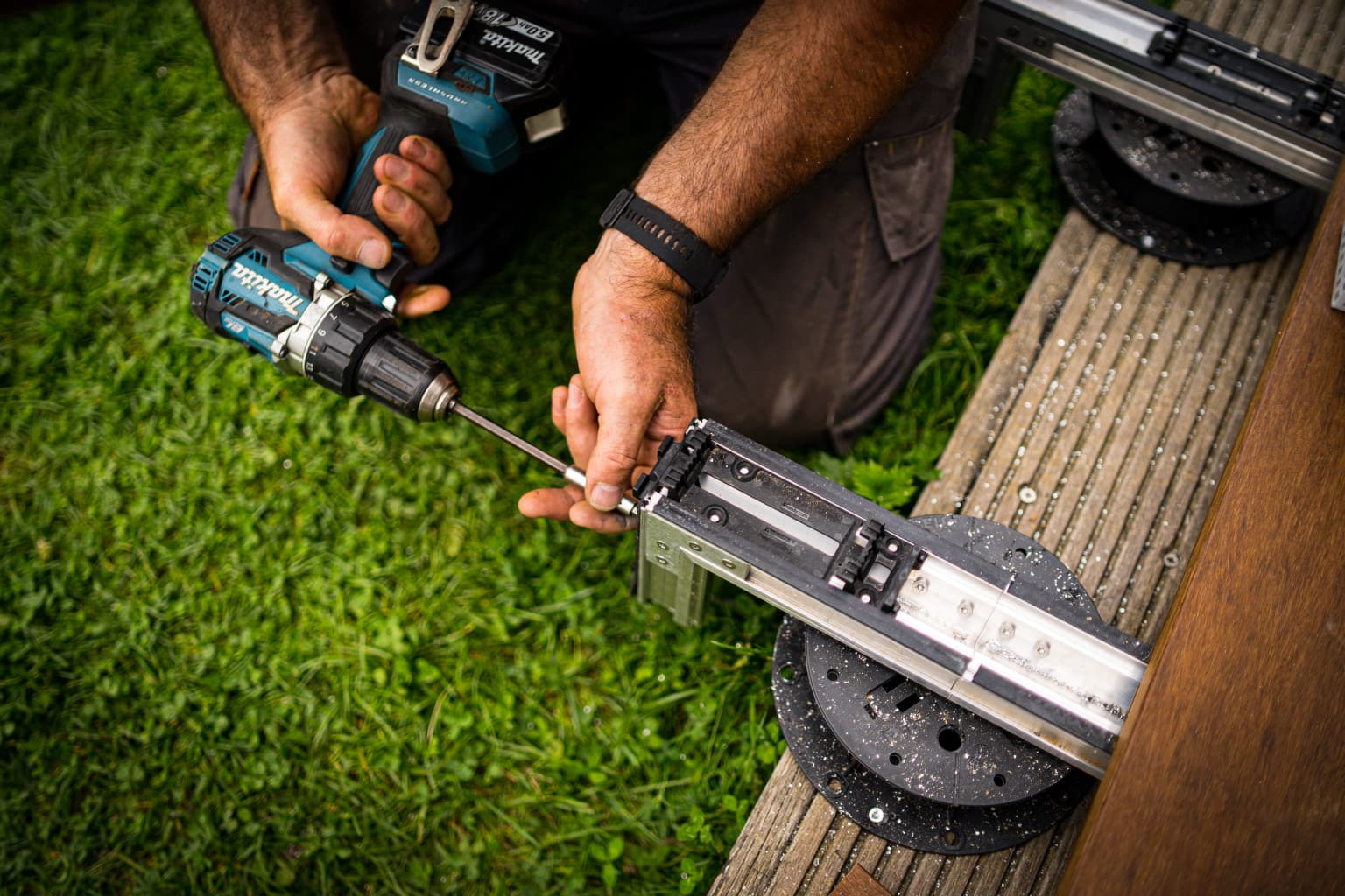 Technideck: our new intuitive decking system on aluminum structure ...