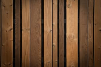Wooden cladding - Invisible fixation for solid wood cladding - Siding