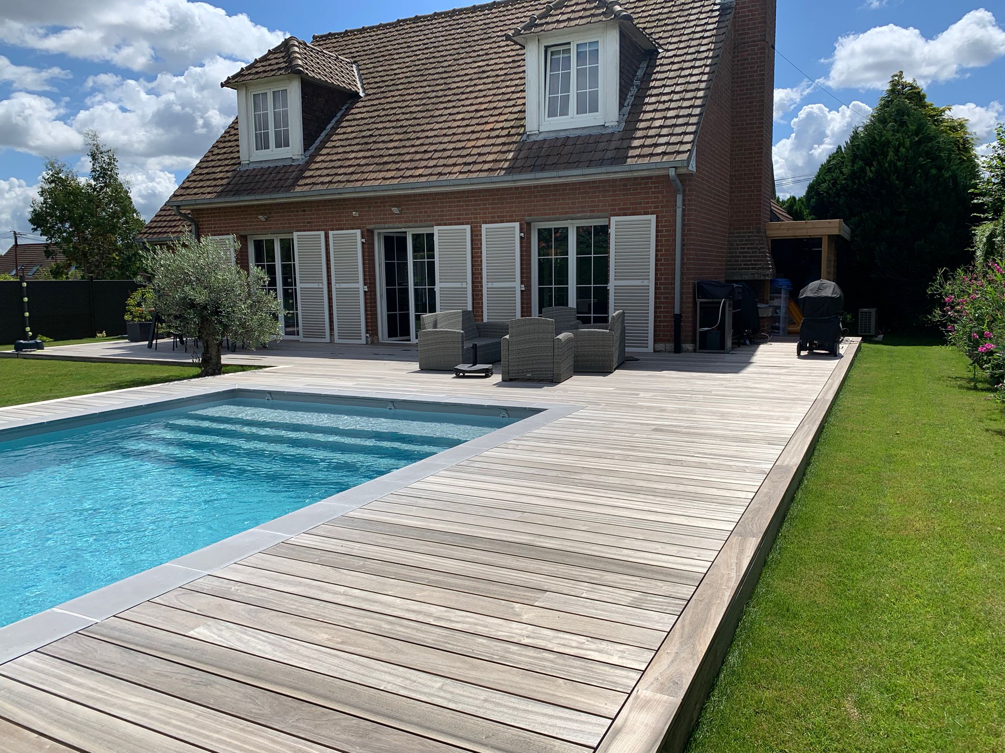 Padouk 140 sur système technideck ! · Vetedy