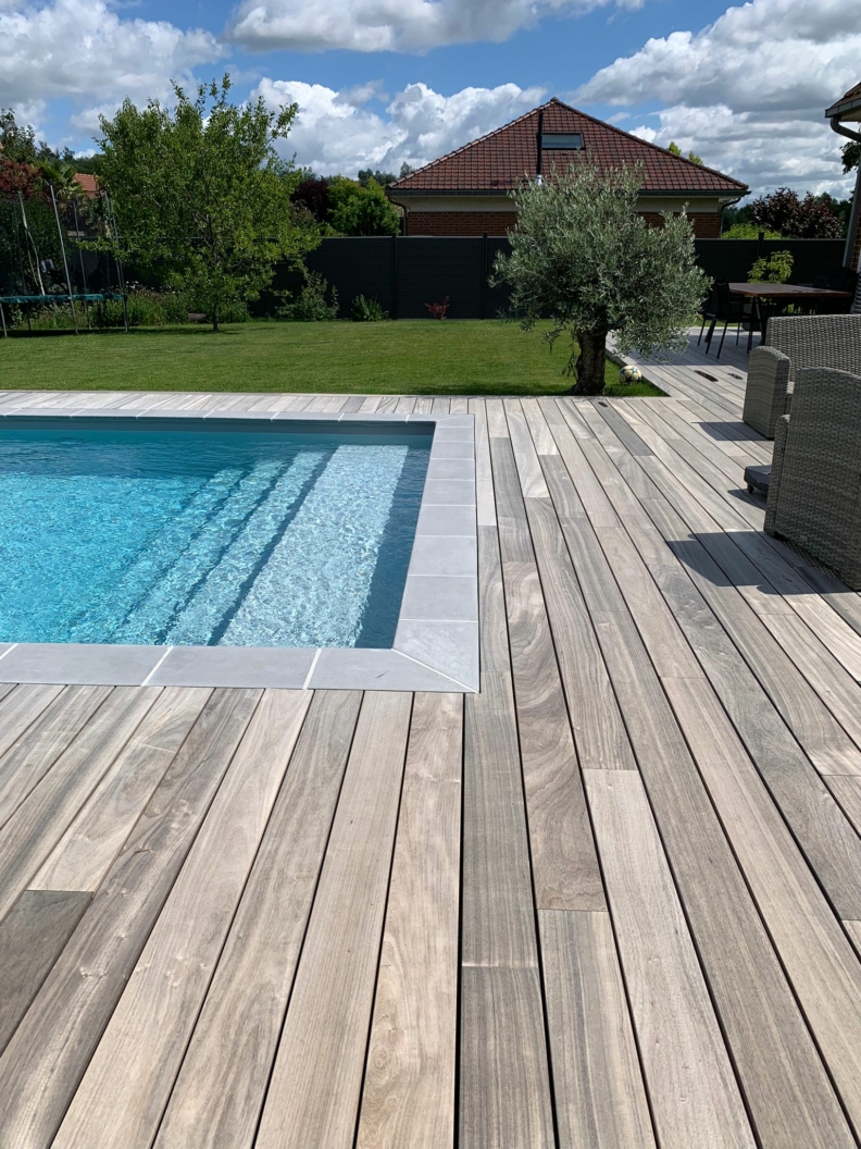 Padouk 140 sur système technideck ! · Vetedy