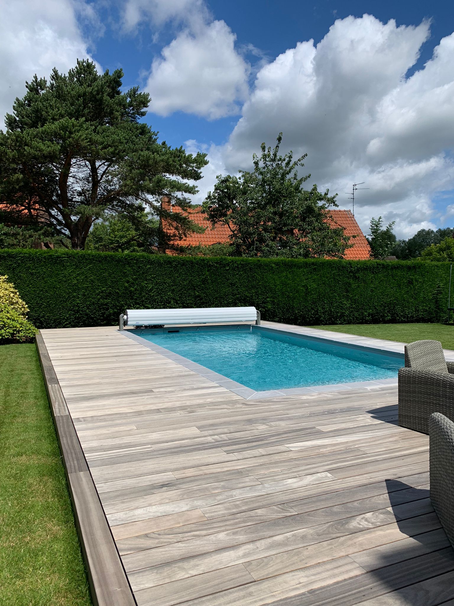 Padouk 140 sur système technideck ! · Vetedy