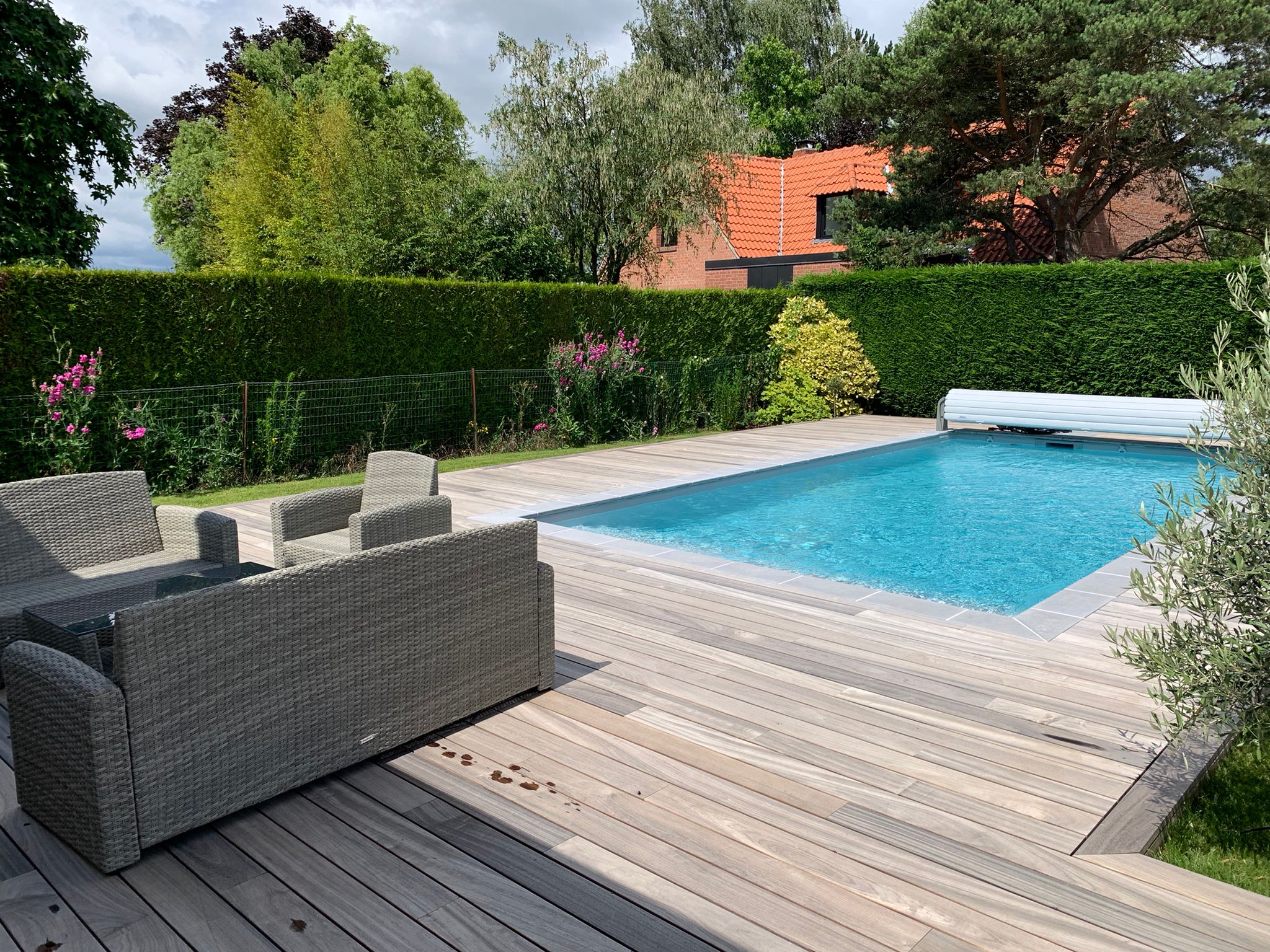 Padouk 140 sur système technideck ! · Vetedy